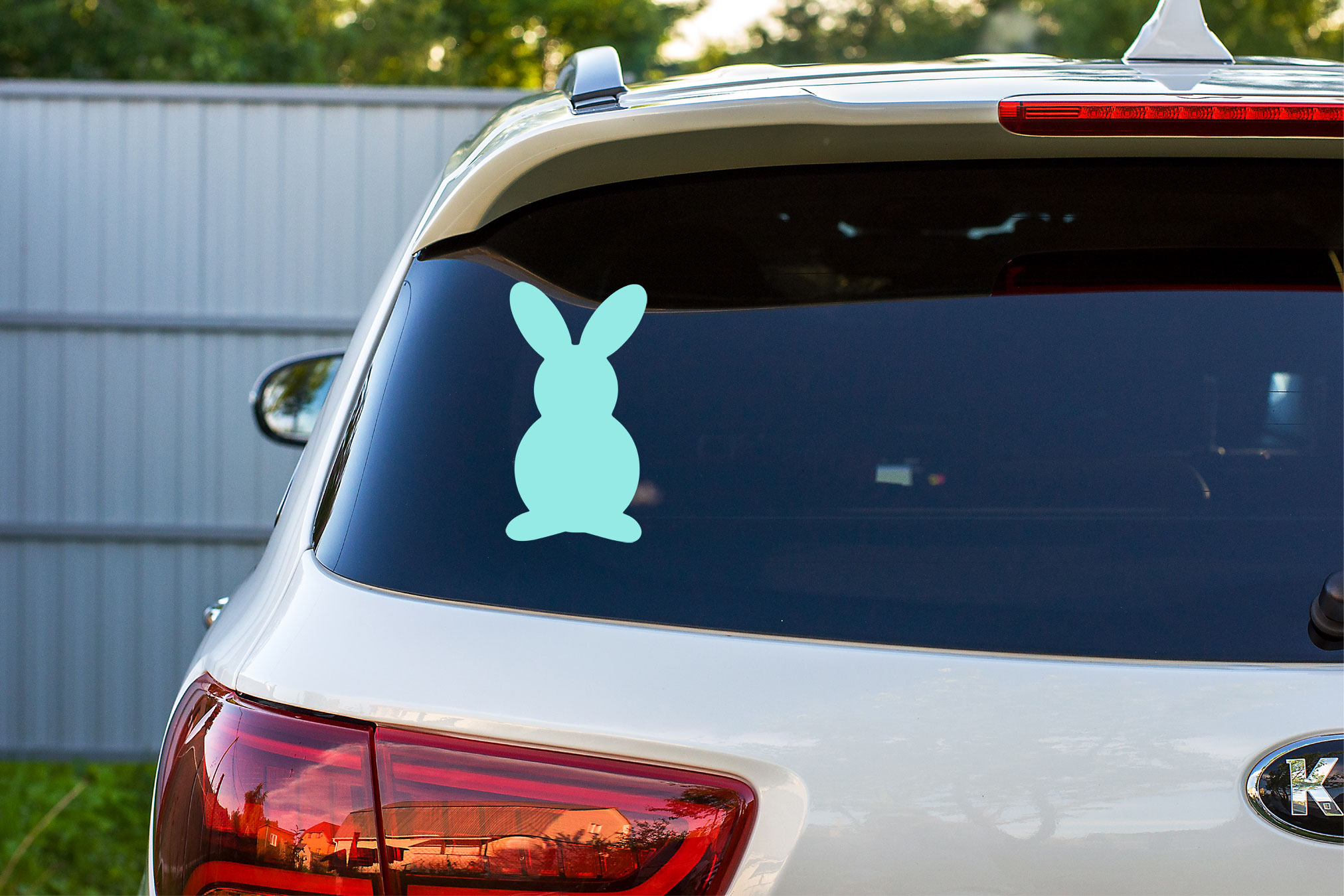 Easter Silhouette Colourful Vinyl Sticker Decals N139 | eBay UK